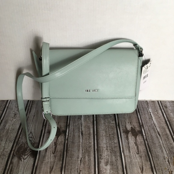 Nine West | Bags | Nine West Calandra Mini Flap Crossbody | Poshmark